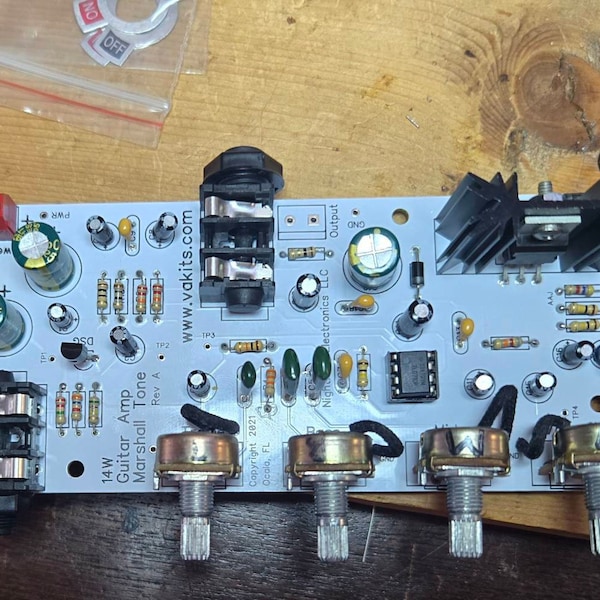 14-watt Guitar Amplifier Kit With Marshall Tone Stack (#9283) - Etsy