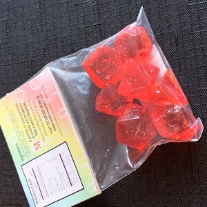 Pineapple Candy Dice, Kohakutou Gummies, Dungeons and Dragons, Roll for ...