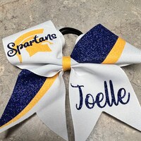 Custom Basketball Bow Made in Your Team Colors. Price Listed is per Bow ...