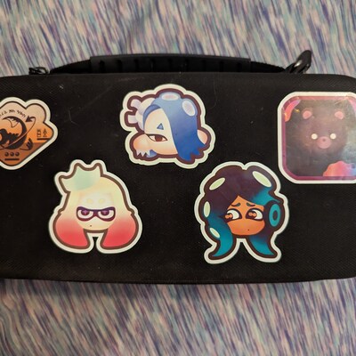 Splatoon Inspired Fan-art Badge Stickers HOLOGRAPHIC idols, Shops - Etsy