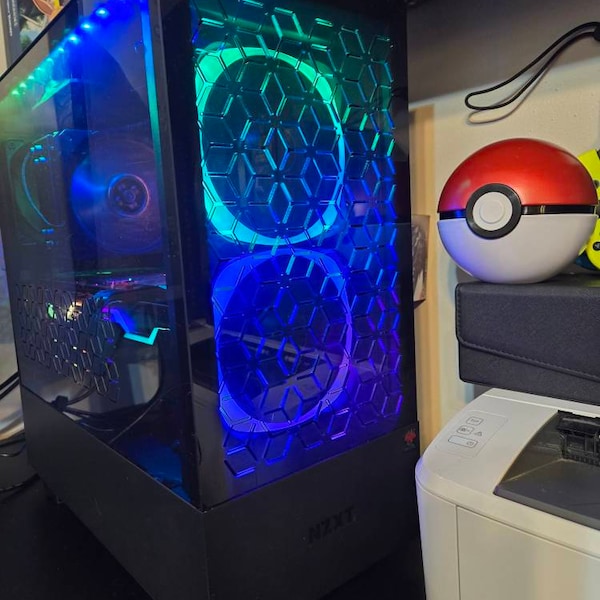 The Original NZXT H510 Elite and Flow Custom Vented Front Panel - Etsy