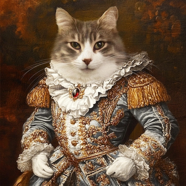 Caricature Portrait, Custom Ugly Portrait, Hilarious Line Drawing, Pet ...