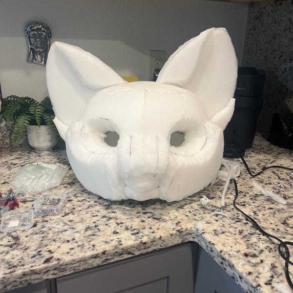 Kemono Head Base Pattern - Etsy