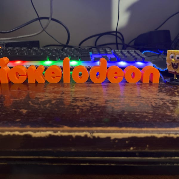 Cbeebies 3D Logo - Etsy UK