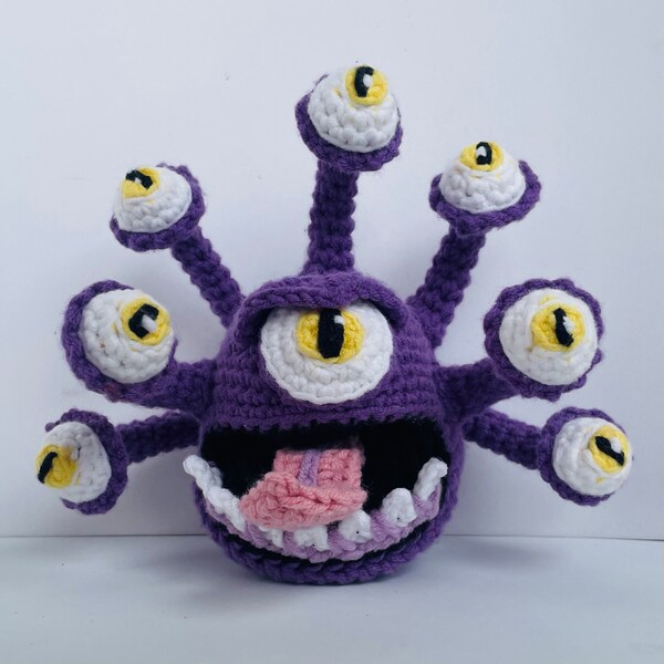 Beholder Crochet Amigurumi Pattern - Etsy UK