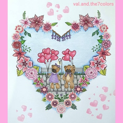 Hidden Gnomes in Shed Printable Adult Coloring Page Instant Download ...