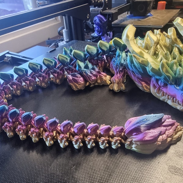 Articulated Dragon 006 Stl File For 3d Printing Stl File 3d Print