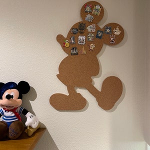 Mickey Full Body Pin Board, Mickey Black Pin Board, Mickey Full Body ...