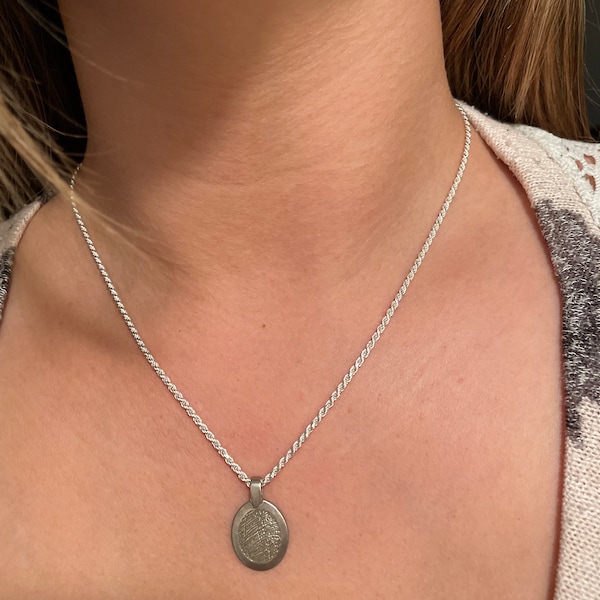 Sterling Silver Rope Chain Necklace: Italian Silver Bracelet, 1.4mm-3 ...