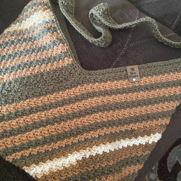 CROCHET PATTERN + VIDEO Just a Rectangle Crochet Danbury Bag Pattern ...