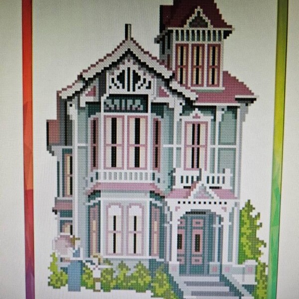 300 Magnets / Pdf Vintage Plastic Canvas Pattern / Digital Instant ...