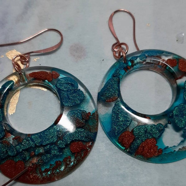 144 Copper Earring Findings - BRIGHT COPPER Plated Tall French Earring ...