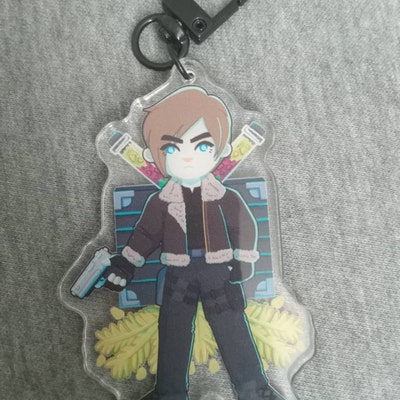 VAPORWAVE VIBES 2.5 Holographic Acrylic Keychain - Etsy
