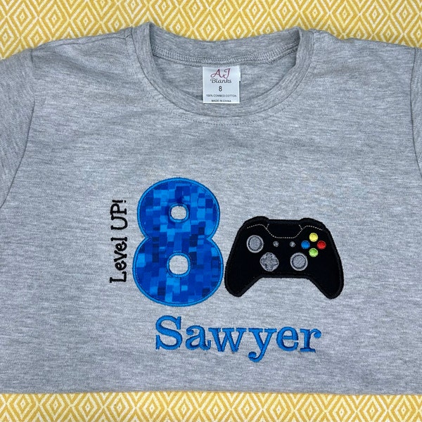 Video Game Controller Microsoft Xbox One XBONE Style Applique ...