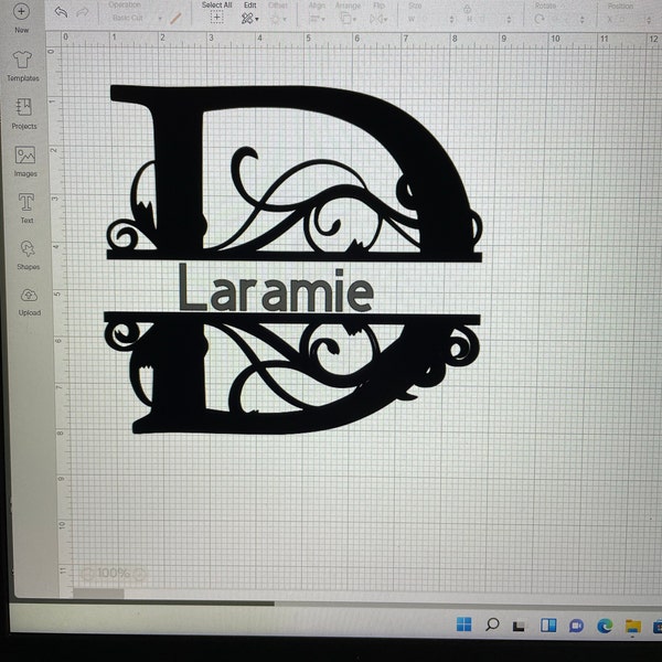 Split Monogram Svg, Split Letter Svg. Alphabet Svg Files for Cricut ...