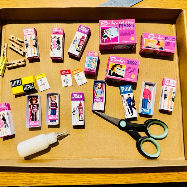 1920s Groceries - Miniature Food Packaging Printable Download - for ...