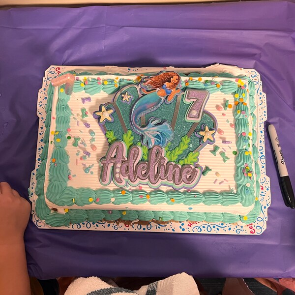 Topper De Pastel De Sirenita Topper De Pastel De Sirenita 2023 Topper ...