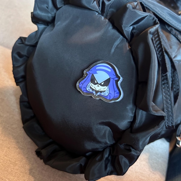 Pins de acrílico inspirados em Sonic: Scourge, Werehog, Mephiles ...