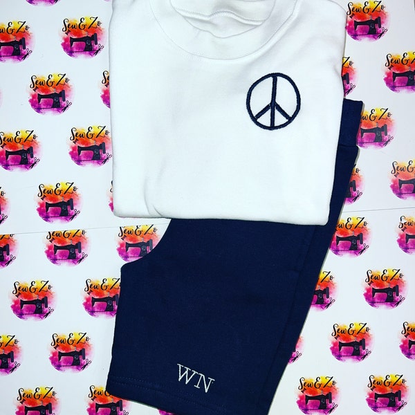 Peace Sign Machine Embroidery Design, Peace Symbol, Machine Embroidery ...