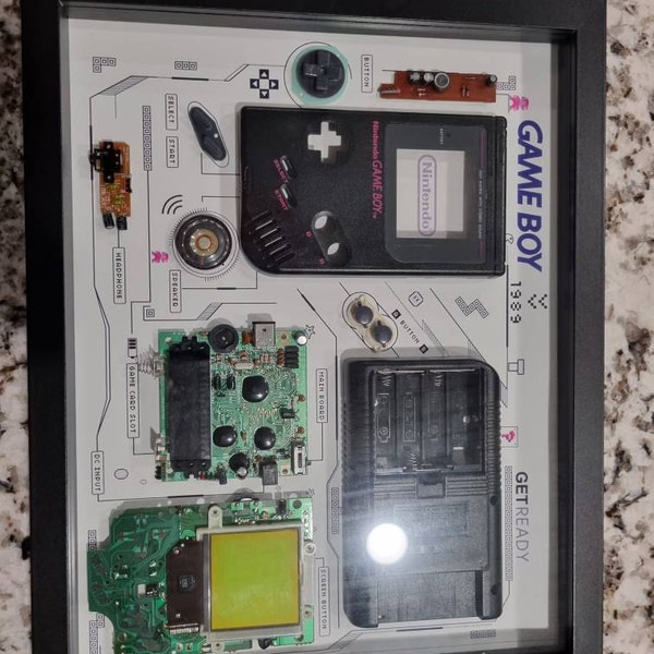 Disassembled Nintendo Game Device Teardown, Deconstructed Original ...