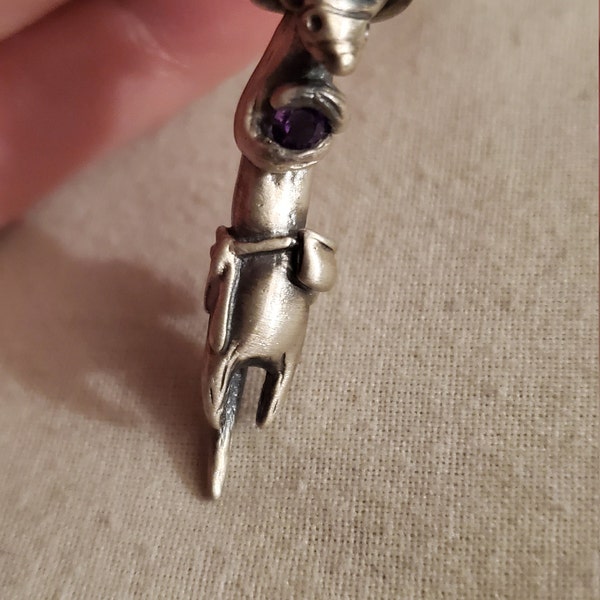 Wizard Weasel Necklace!! Adopt a Ferret Pendant in Sterling Silver ...