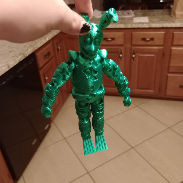 SPRINGTRAP W/knife Inculded William Afton Purple Guy Five Nights at ...