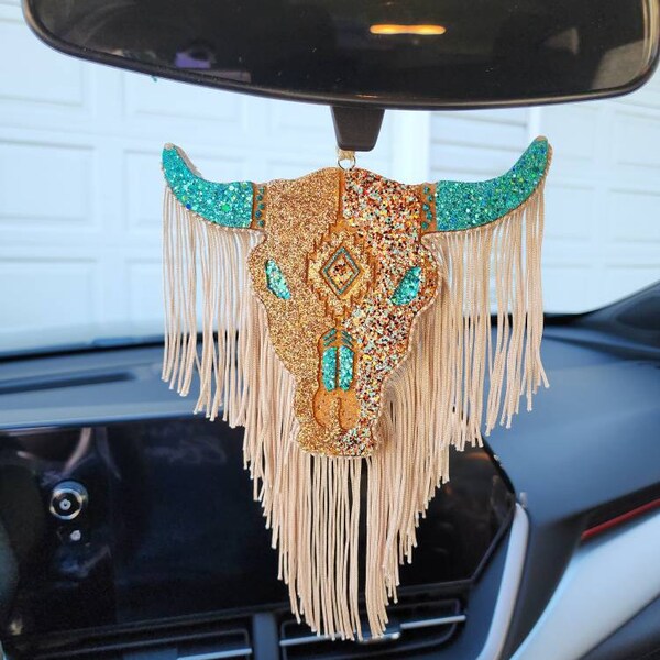 Aztec Bull Freshie (large) - Etsy