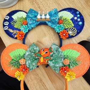 Safari Zoo Animal Kingdom Mouse Ears Headband Leopard Mouse Ears ...