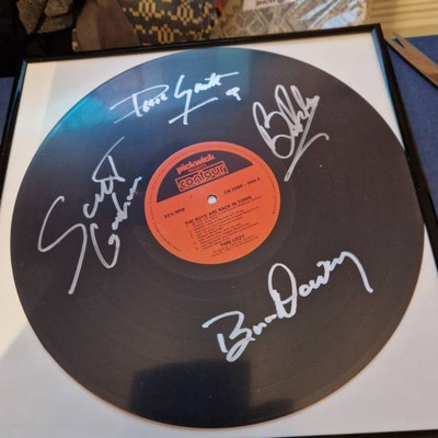 Queen Signed Vinyl Record Display - Etsy