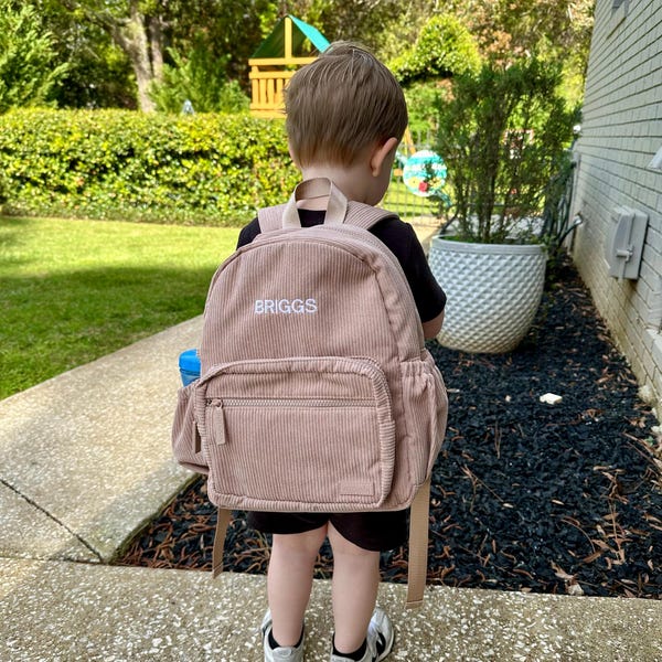 Personalized Boys Backpack|custom Toddler Boy Birthday Gift|daycare ...