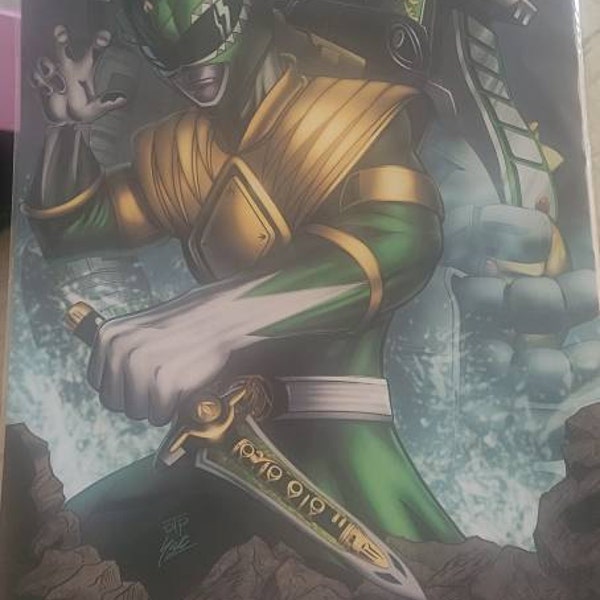 Green Ranger Art Print - Etsy