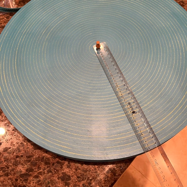 Mandala Ruler Tool Mandala Dot Art Concentric Circle Maker - Etsy