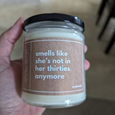 Smells Like Custom Text Candle Funny Gift Soy Candle Anniversary Gift ...