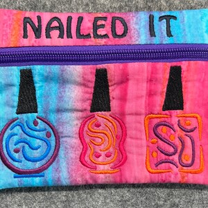 ITH Dotted Dog Wallet Tab Card Wallet Tab Dog Embroidery - Etsy