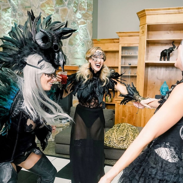 Headwings/ Head Wings/ Headdress/ Headpiece/ Victorian Hat/ Feather ...