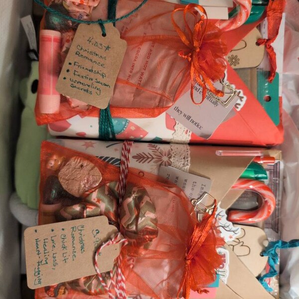 Christmas Holiday Blind Date With a Book Bookish Gift for Book Club ...