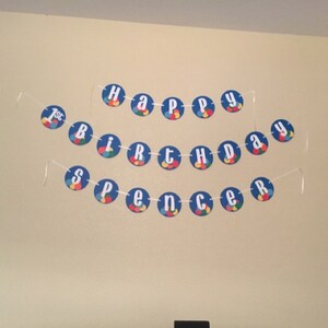 HUG TIME Rainbow Banner for Birthday Party Cake Table / Display Table ...