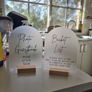 Custom Wedding Table Signs - Etsy