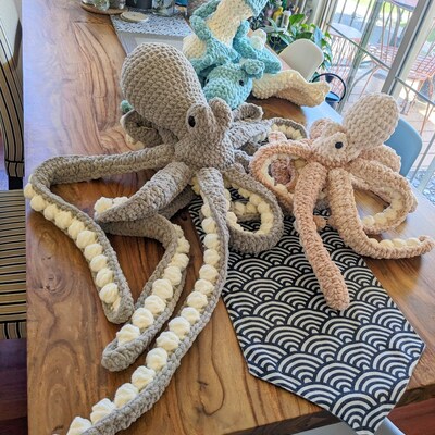 BUNDLE Anchor the Octopus Pattern Crochet Pattern digital - Etsy