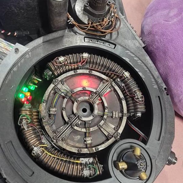 Haslab Proton Pack: Cyclotron LED Wiring Kit - Plug and Play, No Solder ...