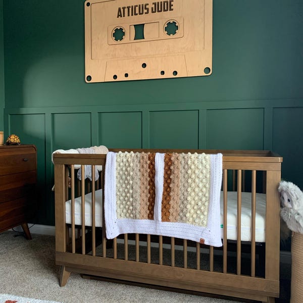 24” Wide Cassette Wood Display Wall Art. Wood Art. Display Your ...