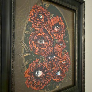 All Seeing Florals, Fantasy Cottagecore, Creepy Bouquet, Creepy ...