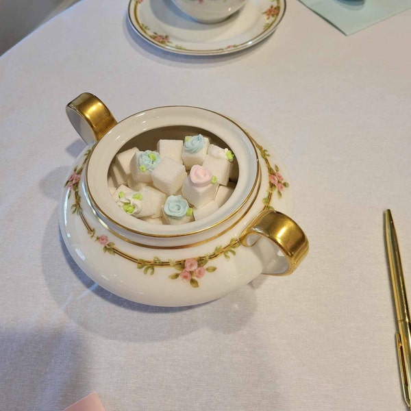 Fancy Sugar Cubes/ Tea Party/ Sugar Cubes/tea/ Bridal Sugar Cube/ Cubes ...