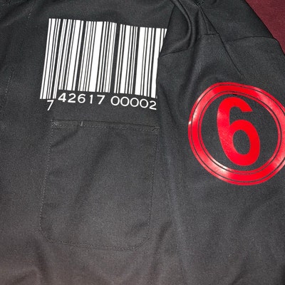 Slipknot Barcode Svg for IRON ON Halloween Costume Jumpsuit - Etsy Canada