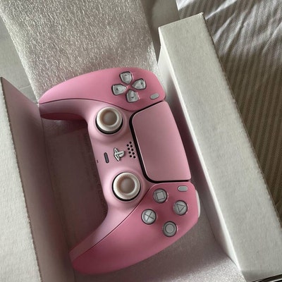 Custom Pastel and Baby Pink Themed Playstation 5 PS5 Dualsense Wireless ...