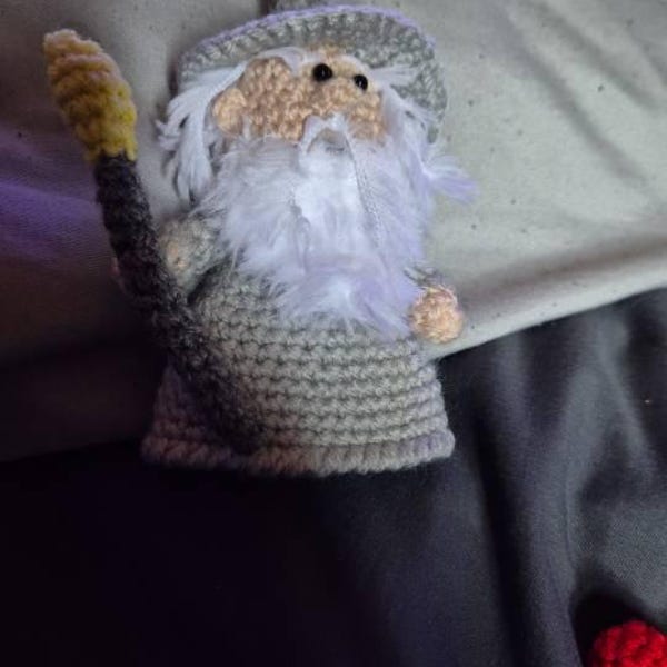 Wizard Finger Puppet, Druid Plush Toy, Wizard Toy, Merlin Puppet ...