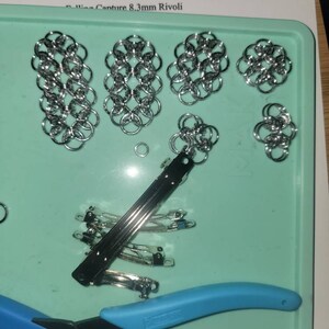 Stars Falling Chainmaille Crystal Capture - Etsy