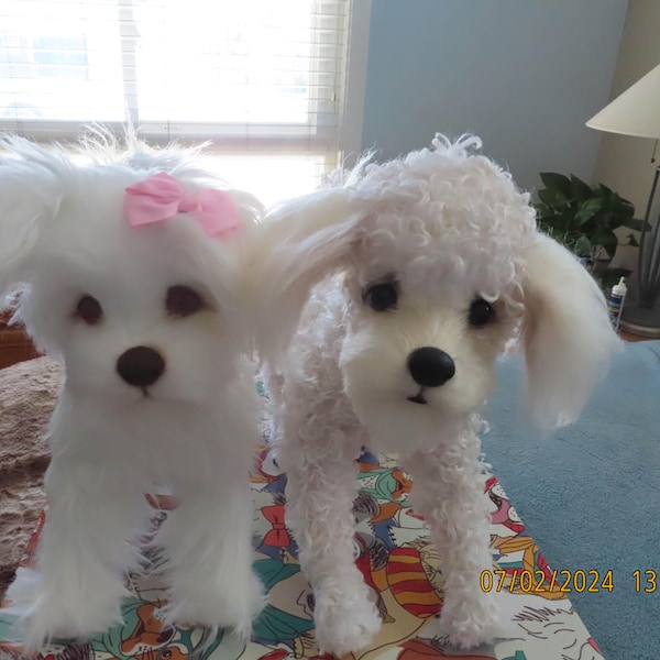 Puppy Michelle , made to Order Poodle Dog , Toy Poodle, Fur Toy Poodle ...