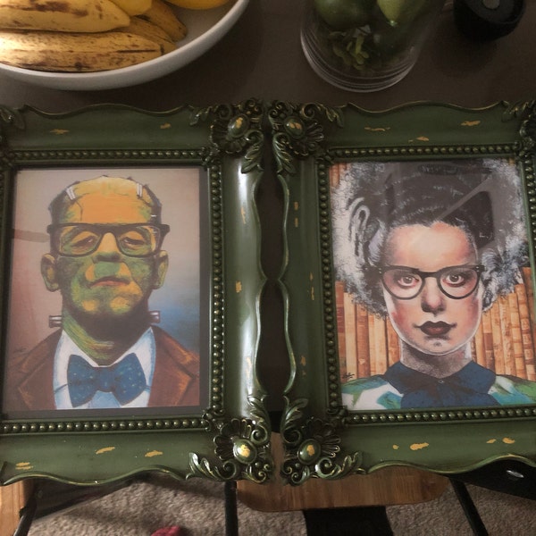 Professor Frankenstein - Classic Monsters Creature Glasses Bowtie ...