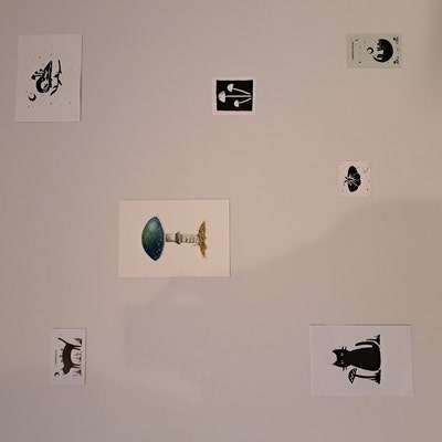 Spiral Star Clay Charm Necklaces, Earrings, Keyrings, Phone Charms and ...